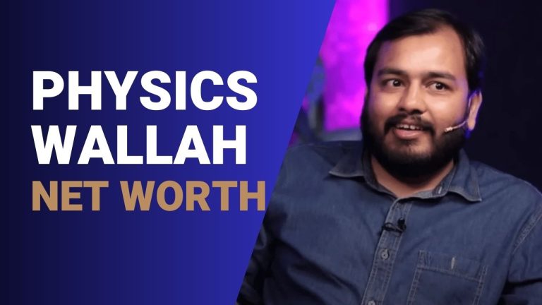 Physics Wallah Net Worth: Unveiling The Success Of An Educator